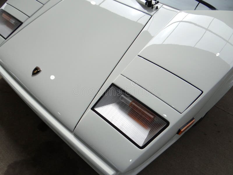 1989 Lamborghini Countach Front Editorial Image - Image of anniversary ...