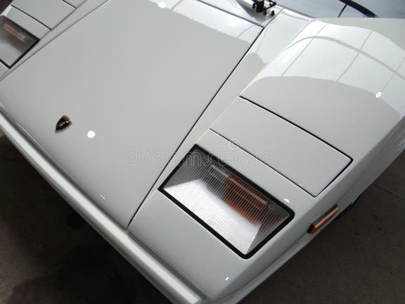 1989 Lamborghini Countach Front Editorial Image - Image of anniversary ...