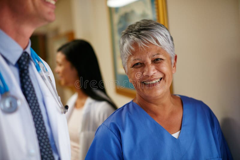 Looking for Dr. Right. a Doctor Working in a Hospital. Stock Photo ...