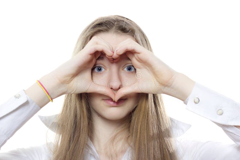 Looking far stock image. Image of happiness, affectionate - 18581679