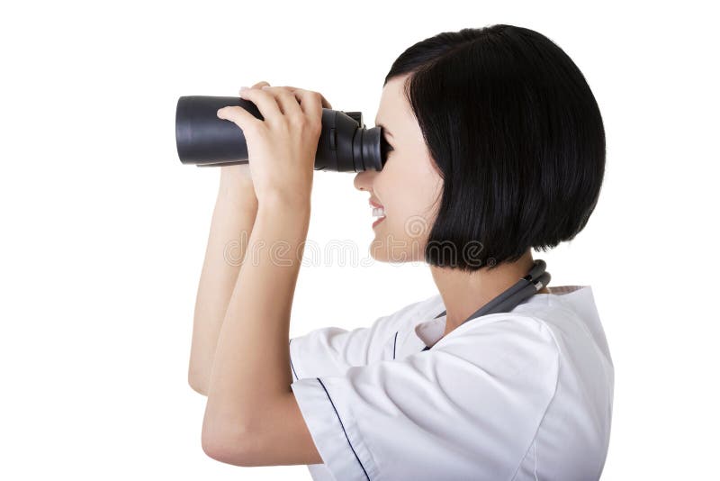 Looking in the Futere of Health Care Stock Photo - Image of doctor ...