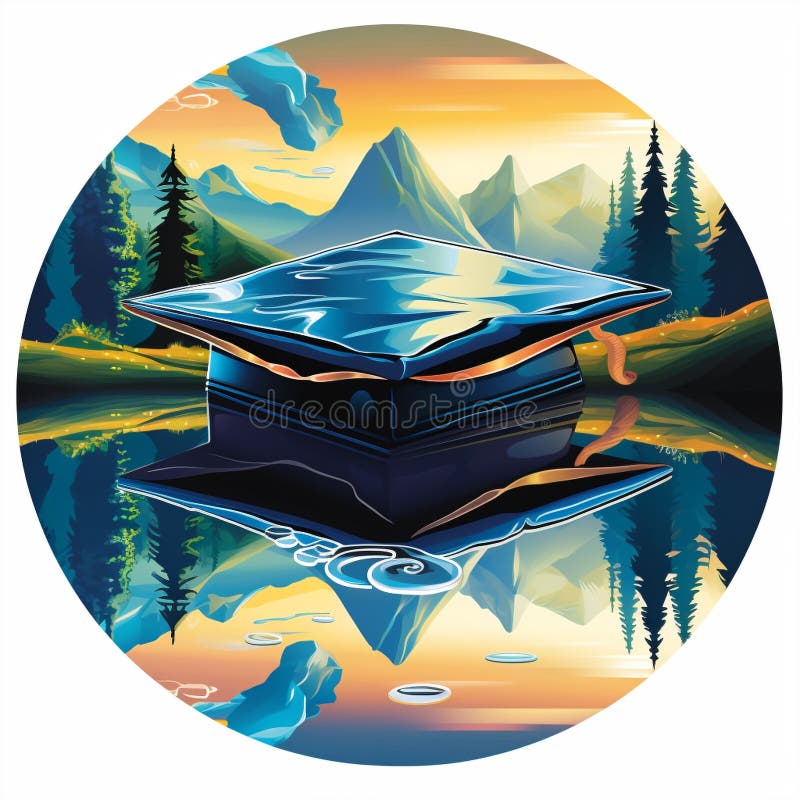 Through the Looking Glass: Graduation Cap Reflecting Infinite ...