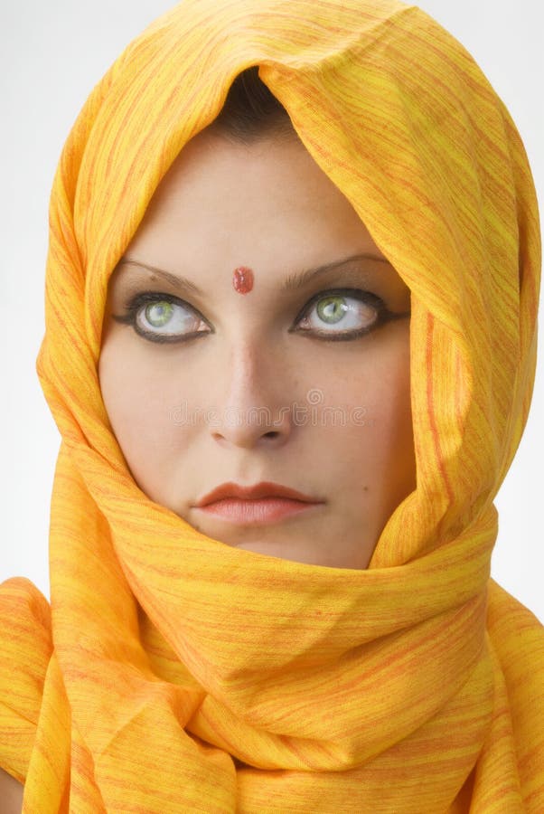 Looking hard stock photo. Image of gothic, cute, expression - 4705750