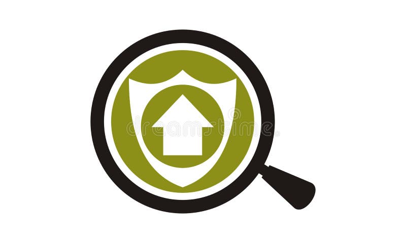 Looking for home with safe stock vector. Illustration of approved ...