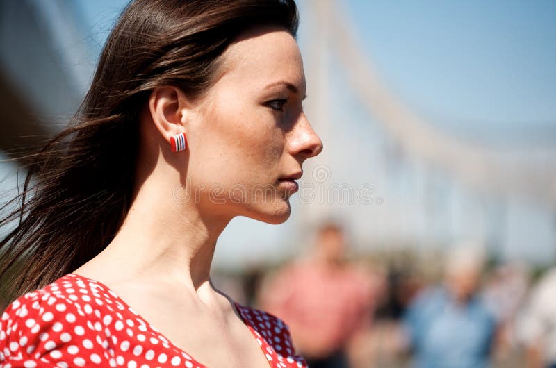 Looking with hope stock image. Image of flowing, focus - 19699735