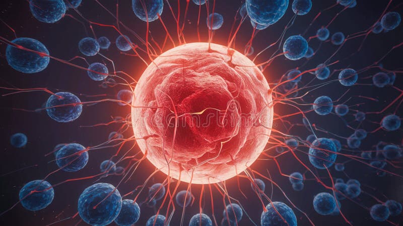 Looking Inside the Atom Nucleus, Protons, Neutrons, Electrons. Atomic ...