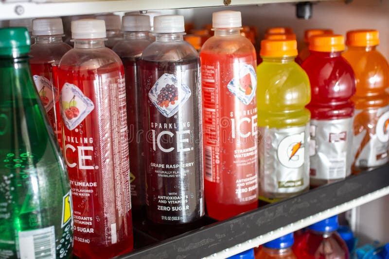 Several Options of Cold Beverages Editorial Photography - Image of ...