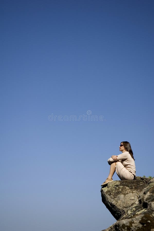 Looking for Inspiration 1 - Space for Text Stock Photo - Image of ...