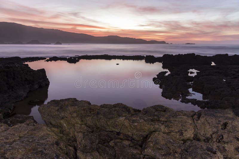 Looking for Light at Sunset Stock Image - Image of beautiful, beach ...