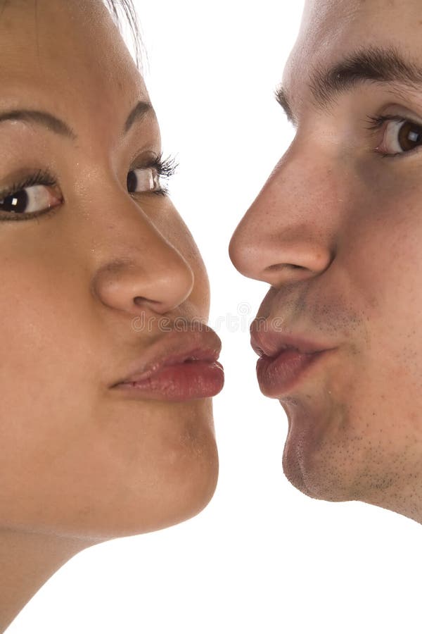 Looking lips stock photo. Image of caucasian, married - 13362706