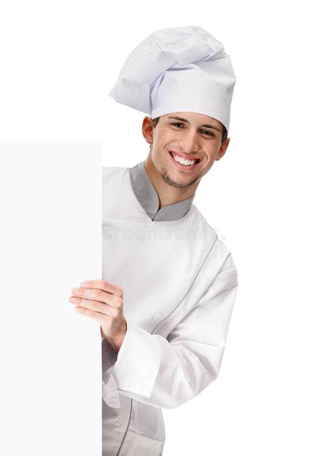 Looking out chef cook stock image. Image of copy, confident - 27252927