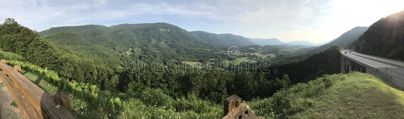 Beautiful Virginia View stock image. Image of beautiful - 134121189