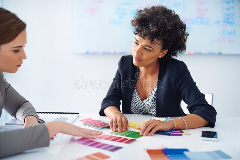 Looking for the Perfect Color Combination for Their Project. Two ...