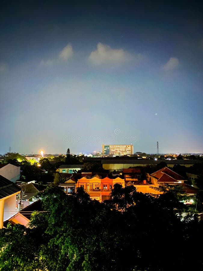 Looking the Sky from Roof Top Stock Photo - Image of roof, star: 263016734