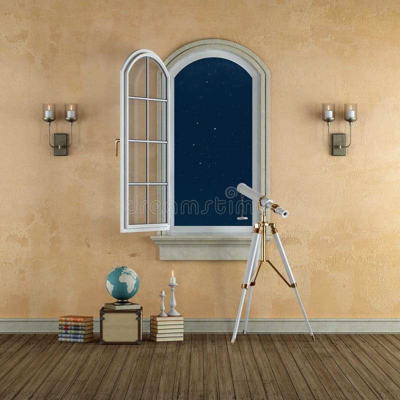 Looking into Stars stock vector. Illustration of view - 90945136