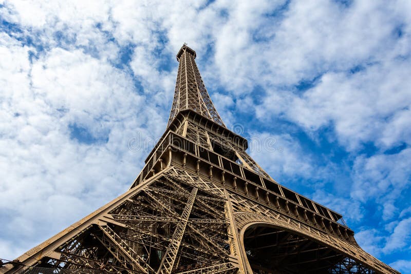 Looking Straight Up at the Eiffel Tower in Paris Editorial Photo ... Looking Straight Up at the Eiffel Tower in Paris Editorial Photo ...