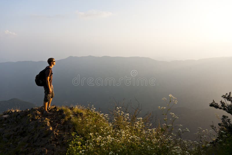 Looking into the Sunset stock photo. Image of travels - 22645668