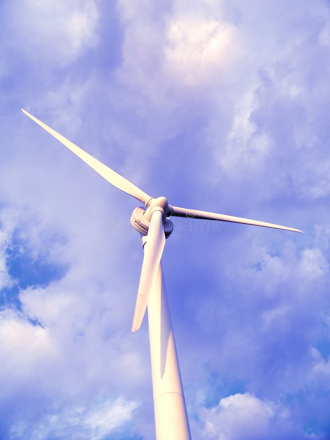 Looking up stock image. Image of windmill, alternate, electric - 1061665