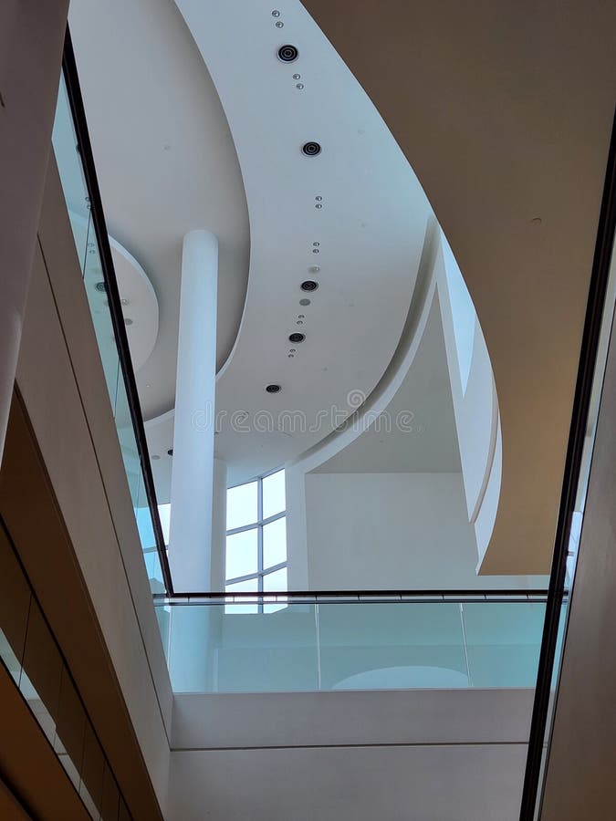 Looking up at a Ceiling stock image. Image of window - 317866429