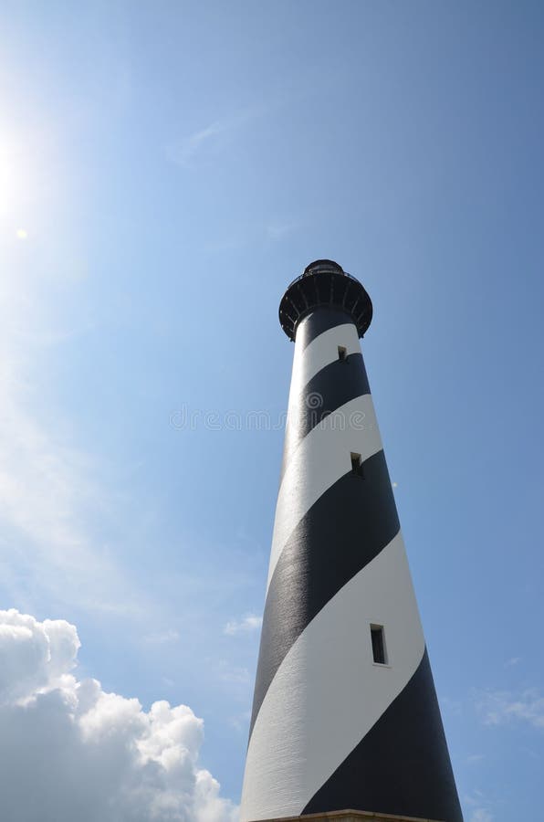 Looking up stock image. Image of beacon, hatteras, tower - 44668669