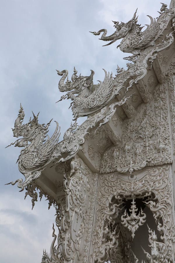 Looking Up at the Intricate and Elaborate Roof Line, Corner and Upper ...
