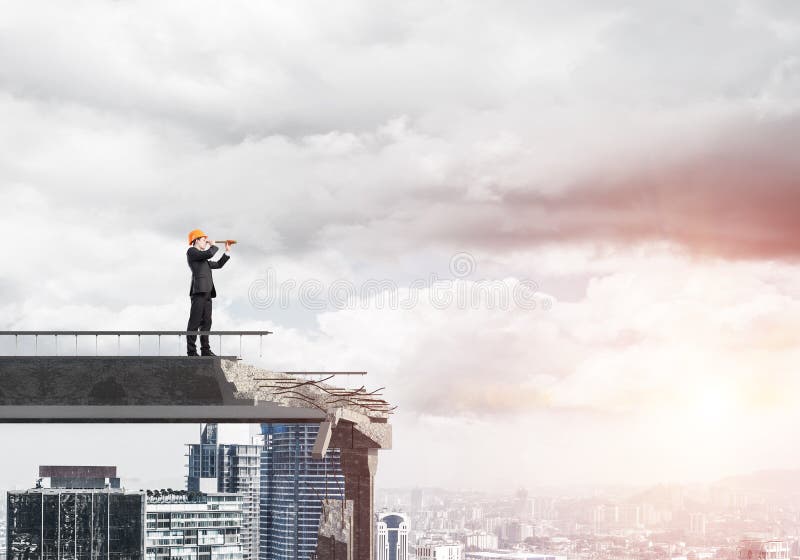 Looking Up for New Ways of Problems Solution. Stock Photo - Image of ...