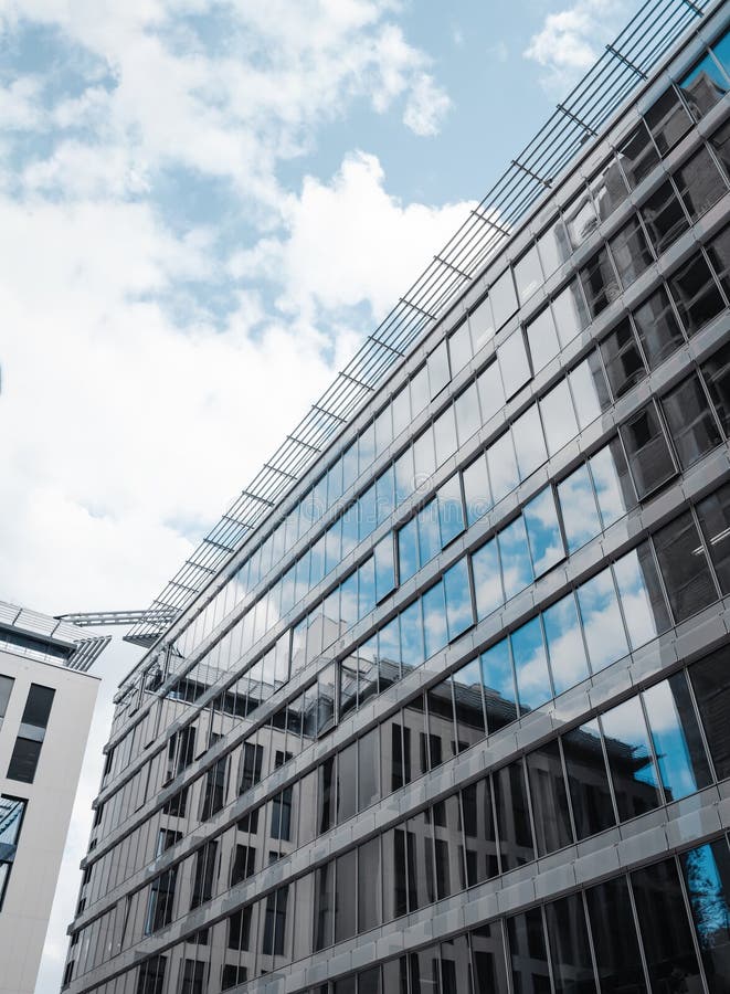 Generic Office Building Architecture. Stock Image - Image of looking ...