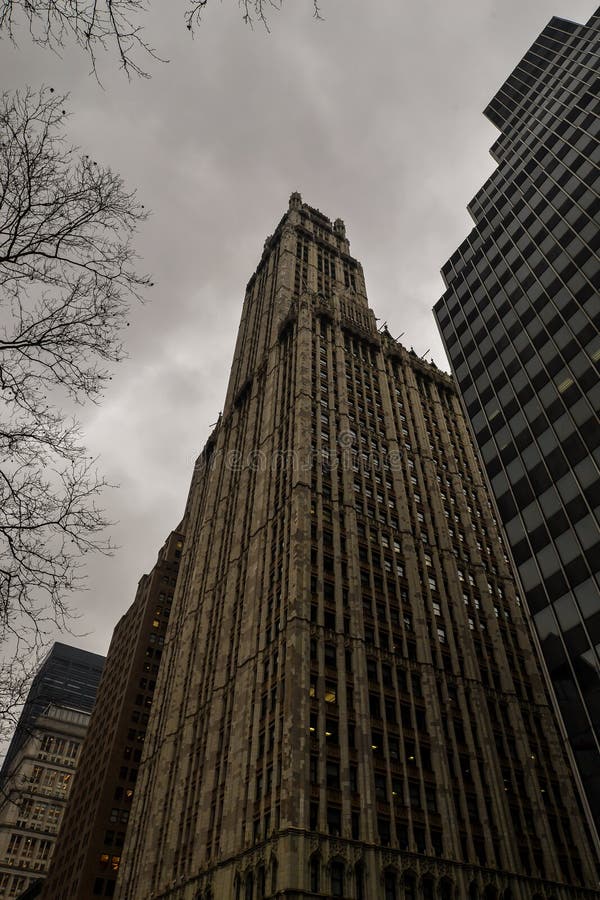 Looking Up at the Skyscrapers Stock Photo - Image of metropolis ...