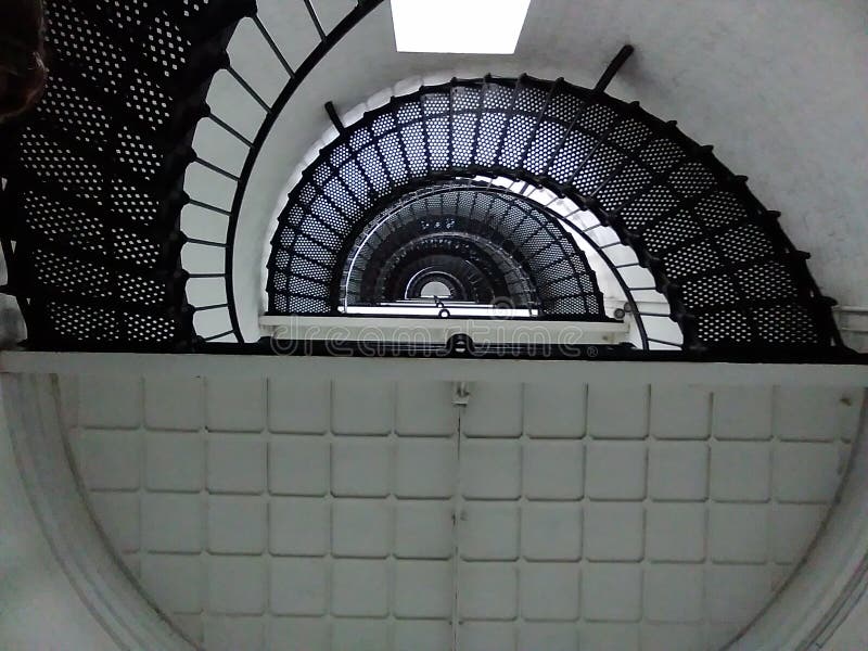 Lighthouse stairwell stock image. Image of lighthouse - 100946811