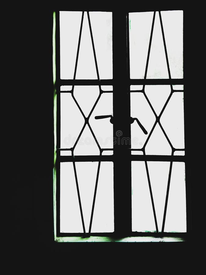 Looking at the Window from Inside the House Stock Photo - Image of ...