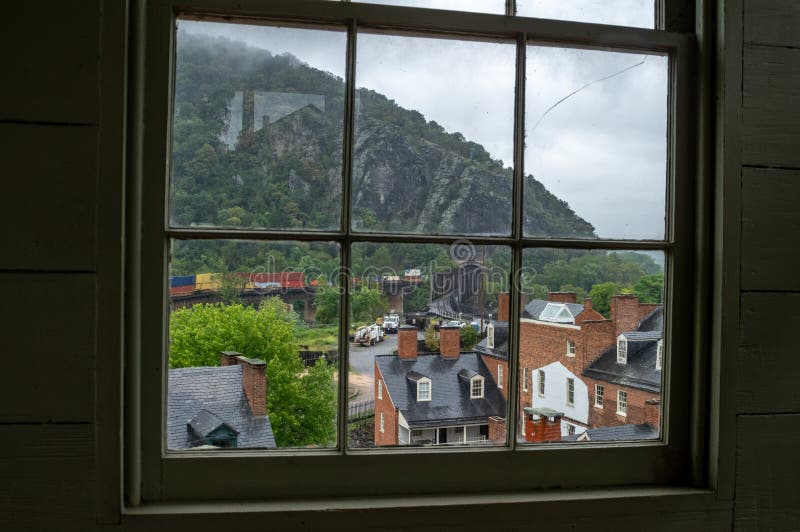 Looking through a Window stock image. Image of virginia - 167471881