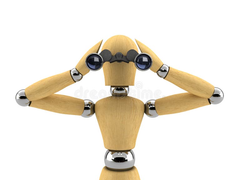 Lookout Binoculars Stock Illustrations – 236 Lookout Binoculars Stock ...