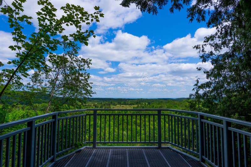 Lookout Platform stock image. Image of township, mono - 96635461