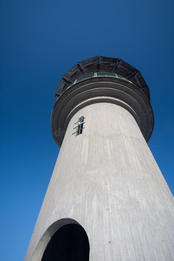 Lookout tower stock photo. Image of cloudy, safety, block - 12279140