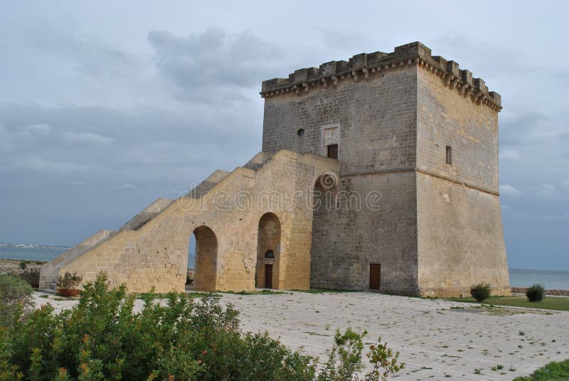 Lookout tower stock image. Image of salento, fortification - 21610953
