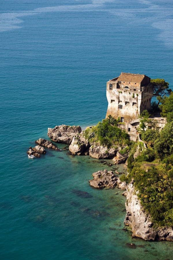 Lookout tower stock photo. Image of italian, drive, church - 25713644