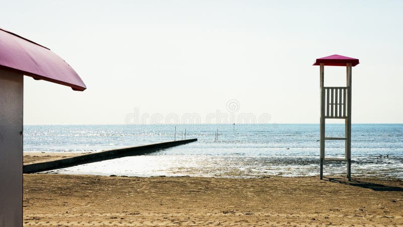 Lookout tower stock image. Image of horizon, point, guard - 34657079