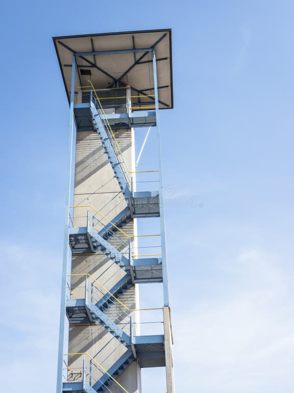 Lookout tower stock image. Image of clean, railing, outdoors - 30658215