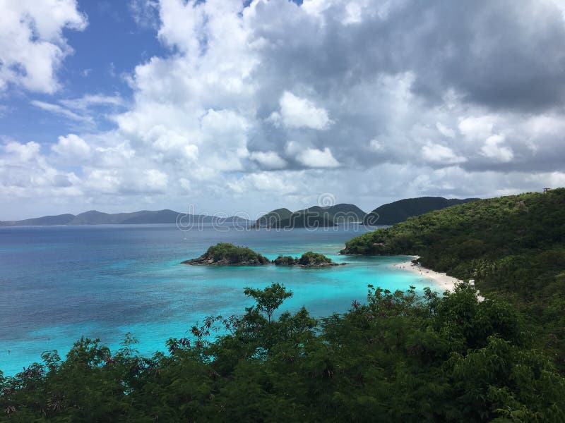Lookout view stock image. Image of john, lookout, tropical - 93191661