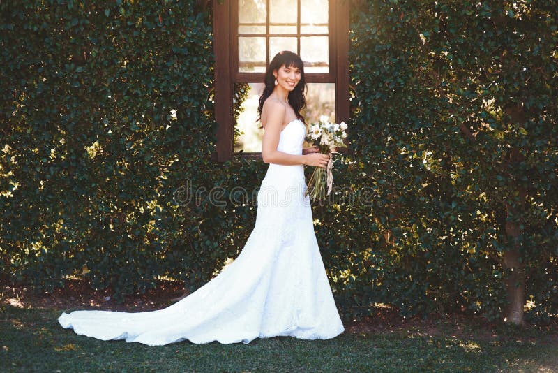 She Looks Beautiful on Her Special Day. a Beautiful Bride on Her ...