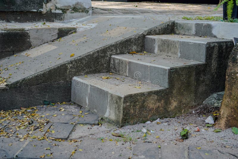 Looks Beautiful from the Stairs from a Front Perspective Stock Photo ...
