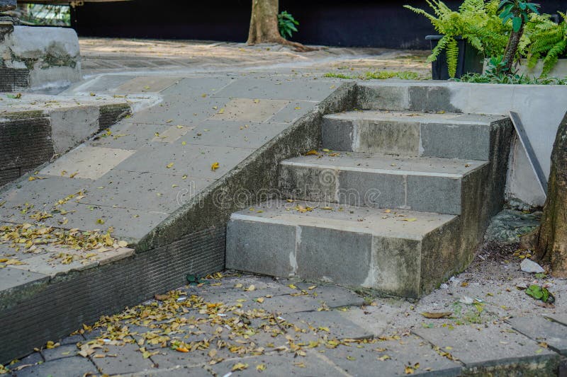 Looks Beautiful from the Stairs from a Front Perspective Stock Photo ...