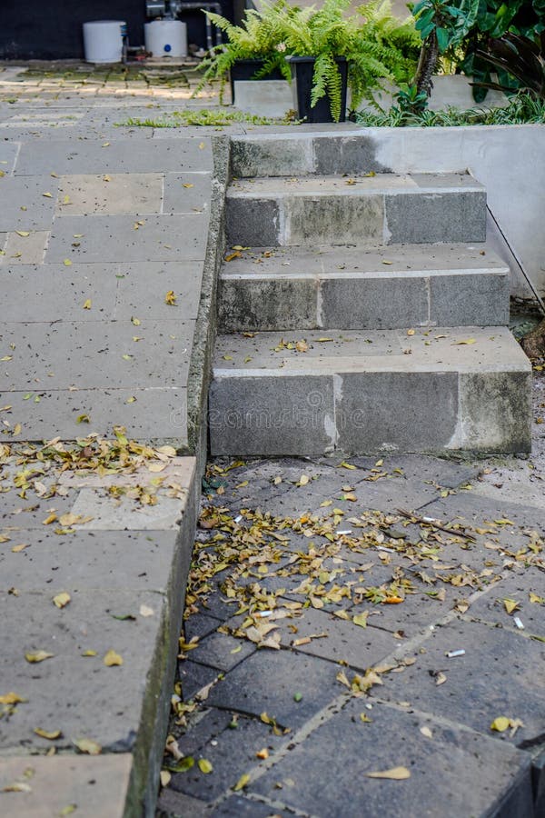 Looks Beautiful from the Stairs from a Front Perspective Stock Image ...