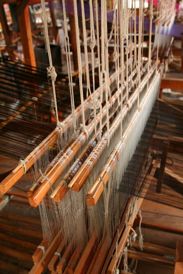 Loom 2 stock photo. Image of weave, reel, factory, textile - 2825656