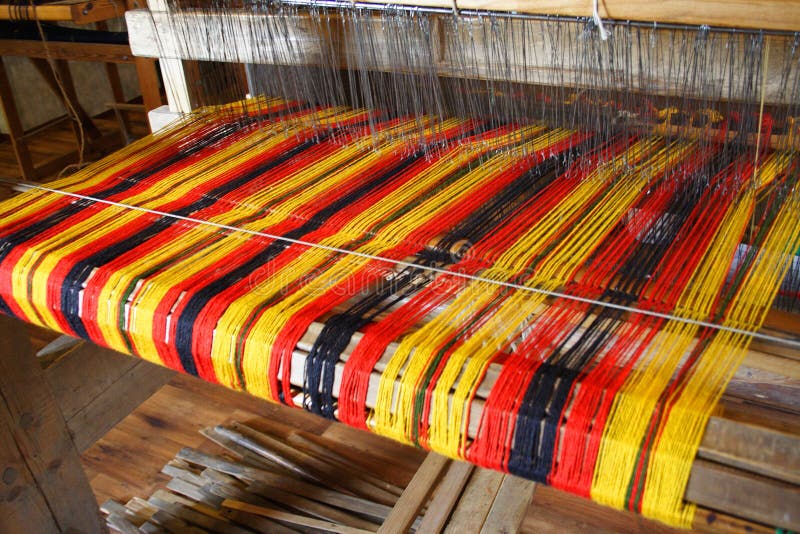 Loom stock photo. Image of black, frame, work, tools - 26943826