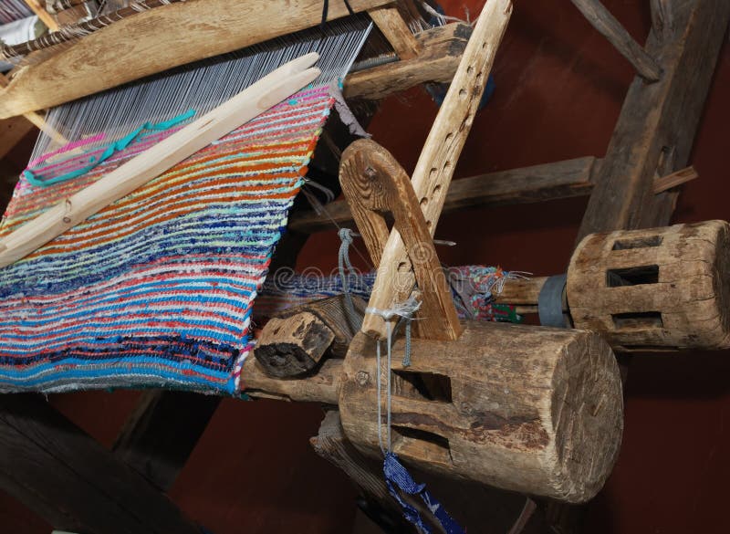 Loom stock photo. Image of horizontal, culture, pattern - 8690162