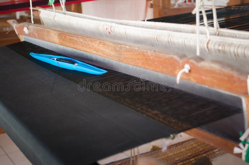 Loom stock image. Image of craft, fabric, weave, horizontal - 83320525
