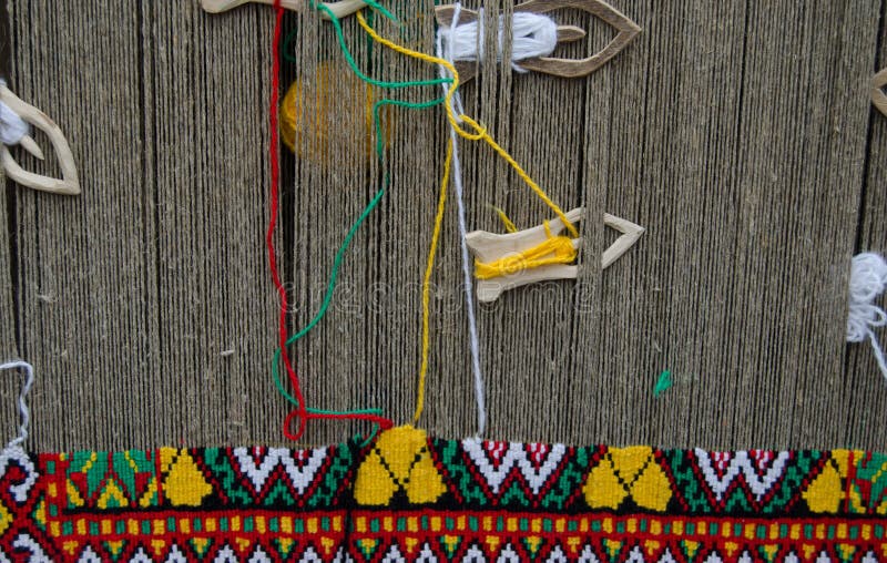 Loom stock photo. Image of carpet, warm, craft, mohair - 58121782