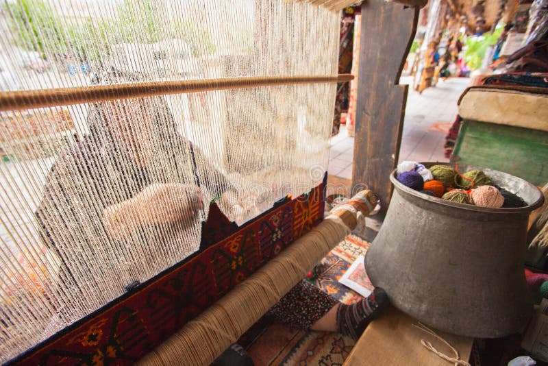 Weaving loom stock image. Image of traditional, wool, craft - 3723955