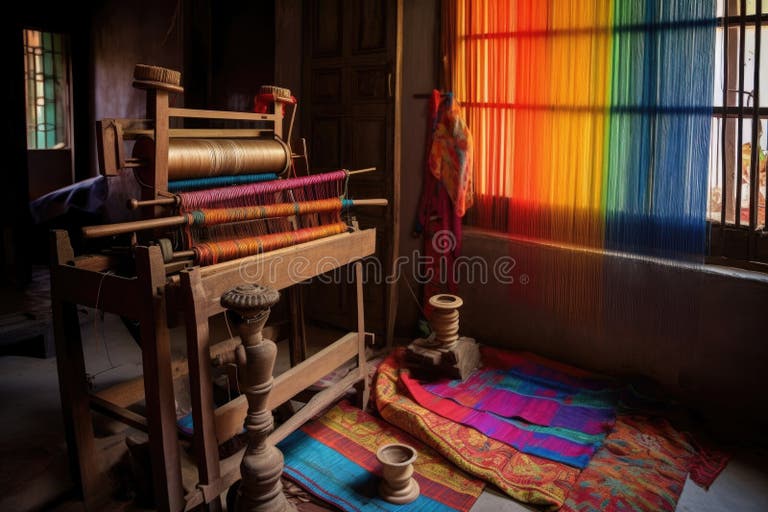 Sari Loom Stock Illustrations – 355 Sari Loom Stock Illustrations ...